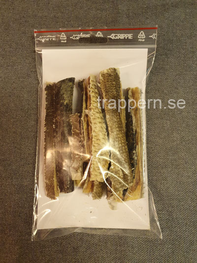 TRAPPERNS TORKADE GÄDDA – TUGGPINNAR